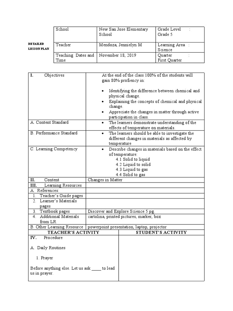 Mendoza, Jennielyn M. BEED-4B | PDF | Combustion | Materials