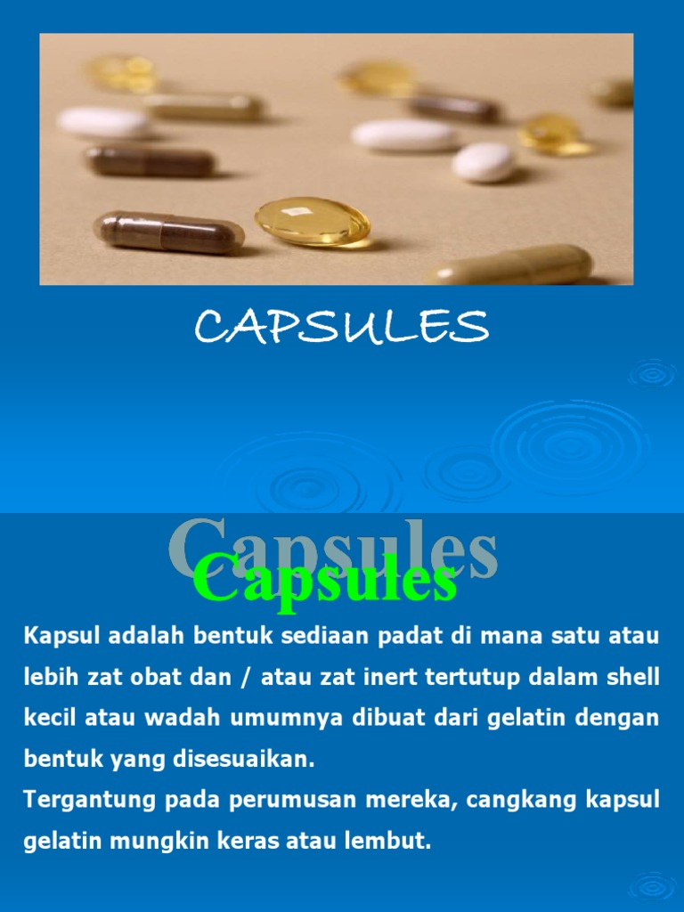 Kapsul | PDF