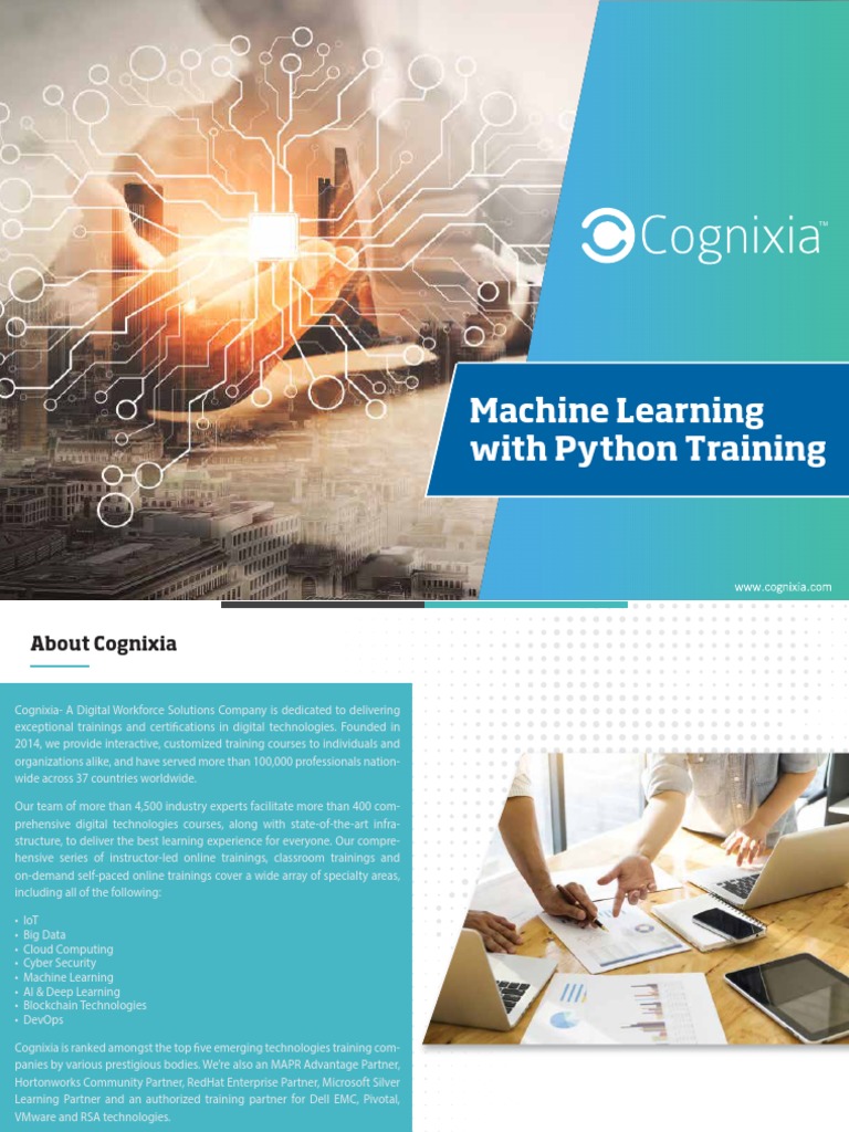 Machine Learning With Python | PDF | Machine Learning | Artificial ...