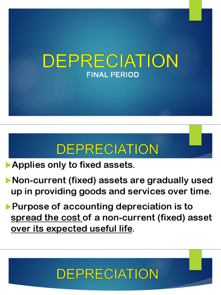 Depreciation | PDF | Book Value | Depreciation