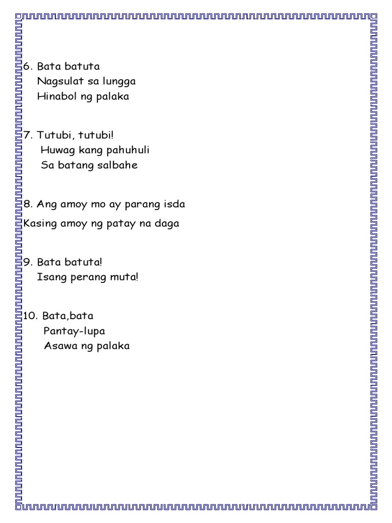 Awiting Panudyo 3 | PDF