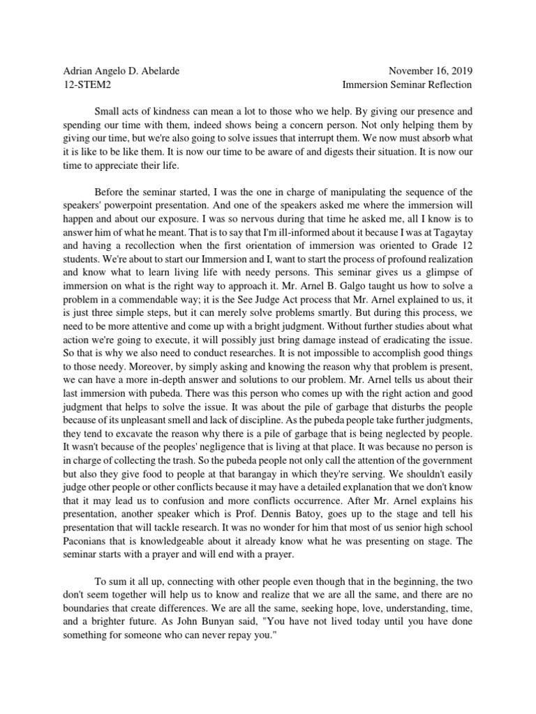 See, Judge, Act: A Reflection on Learning Effective Problem-Solving ...
