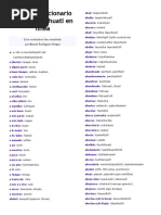 Ejemplos de Palabras Que Inician Con Tla | PDF