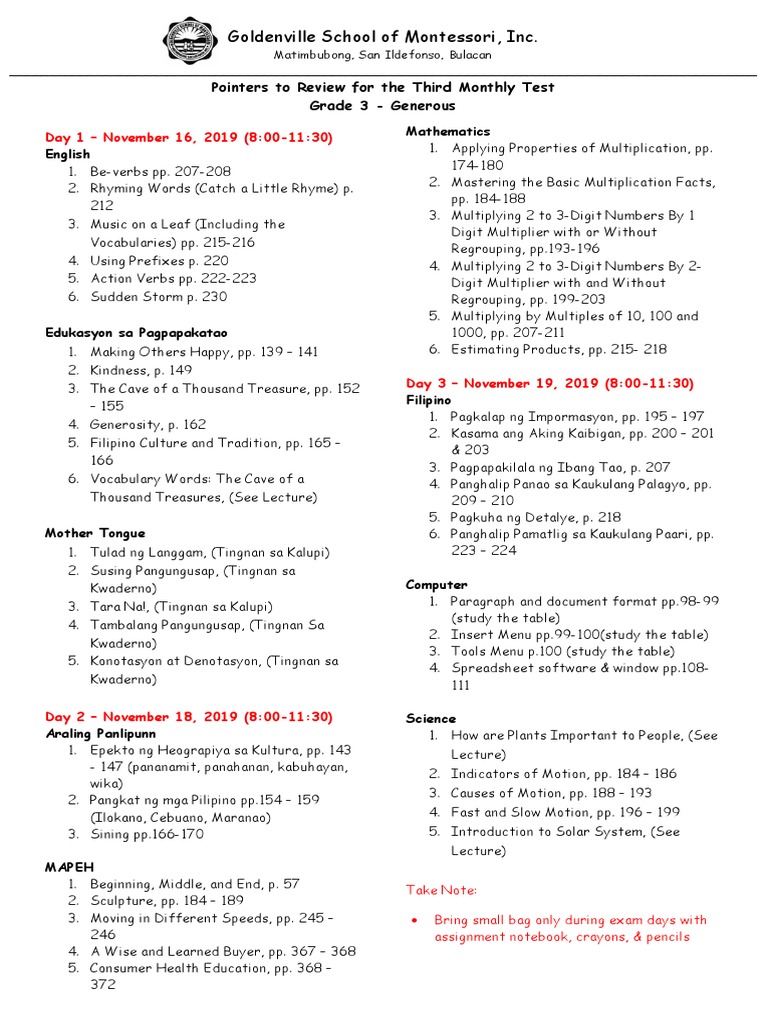 Pointers Grade 3 TMT | PDF | Semiotics