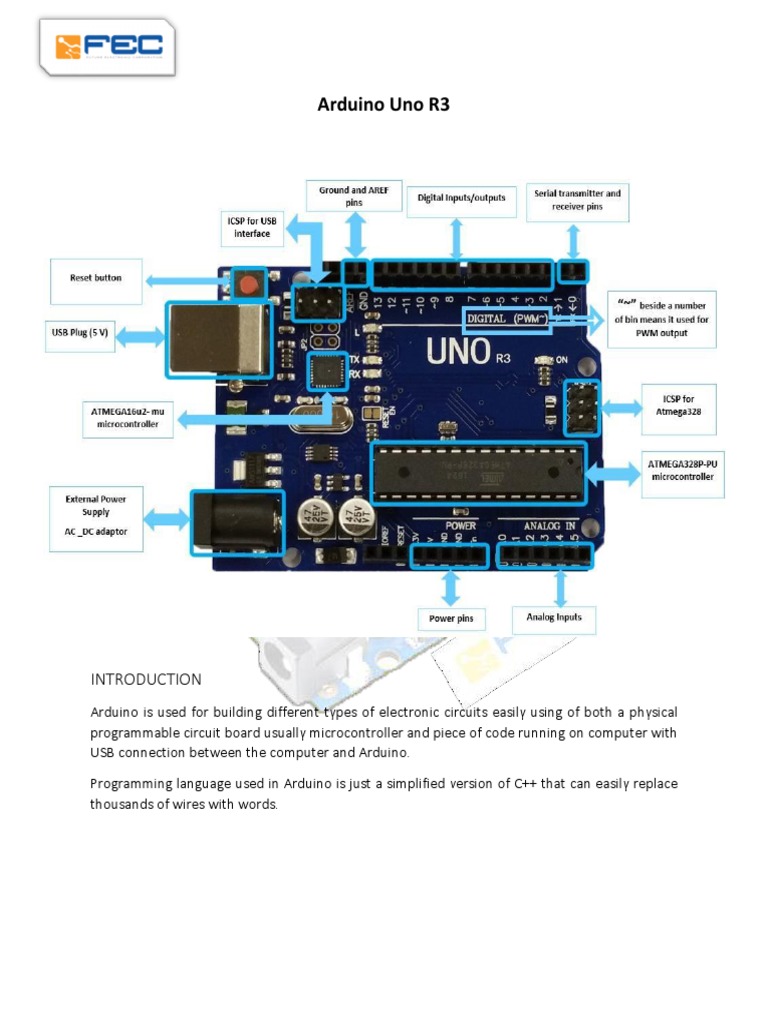 Exploring the Hardware and Software Components of the Arduino Uno R3 ...