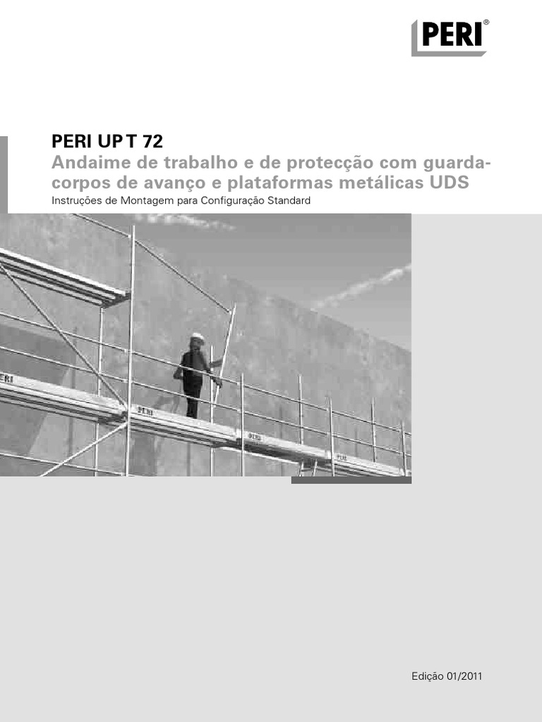 Andaime PERI UP T70 - Instruções de Montagem | PDF | Natureza