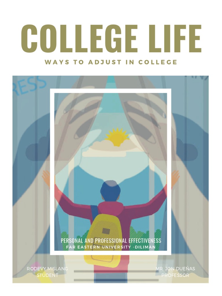 College Life: Ways To Adjust in College | PDF | Behavior Modification ...