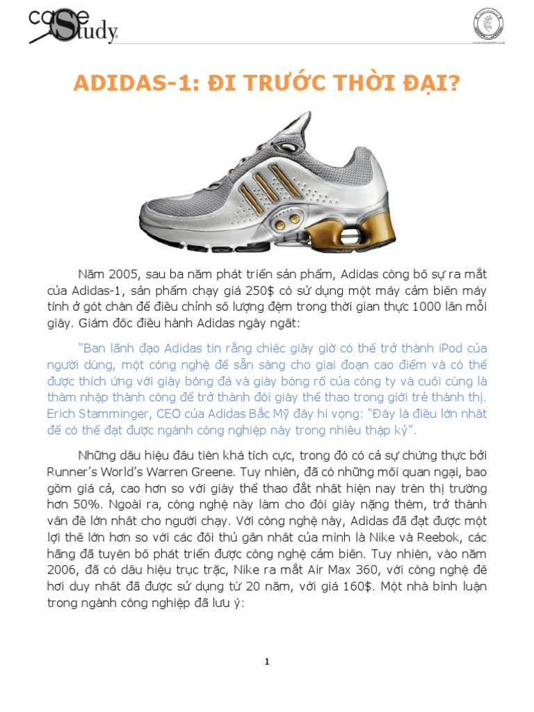 Adidas 1 | PDF