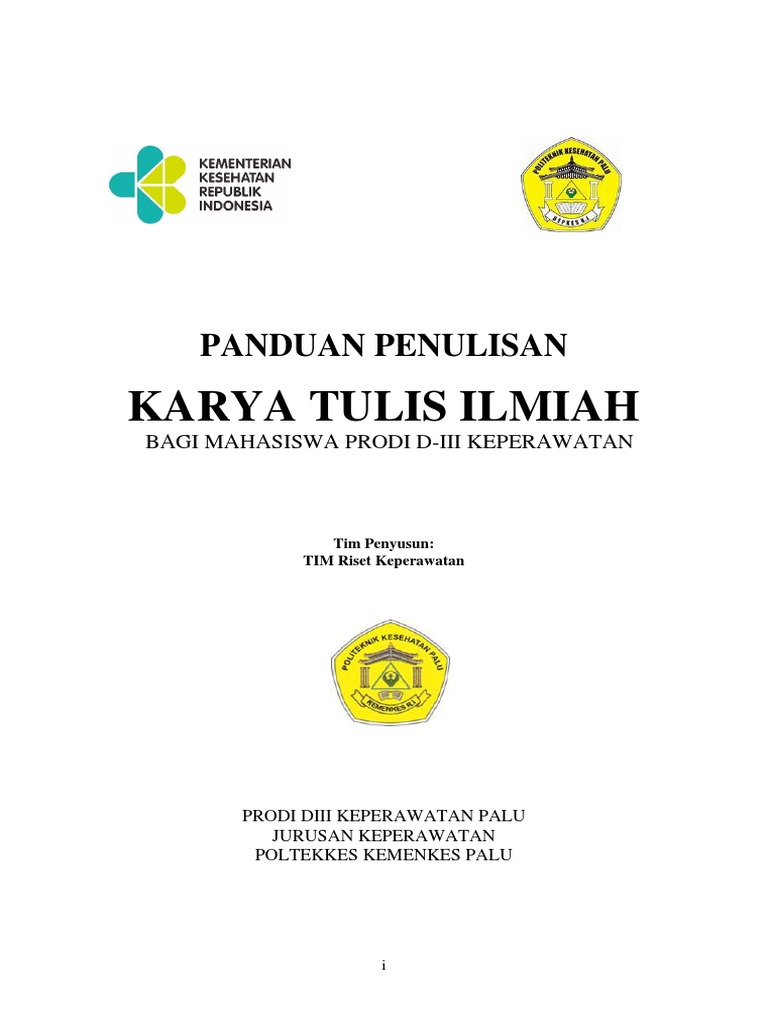 Panduan Penulisan Kti Prodi Diii Keperawatan | PDF | Karier & Perkembangan | Bisnis