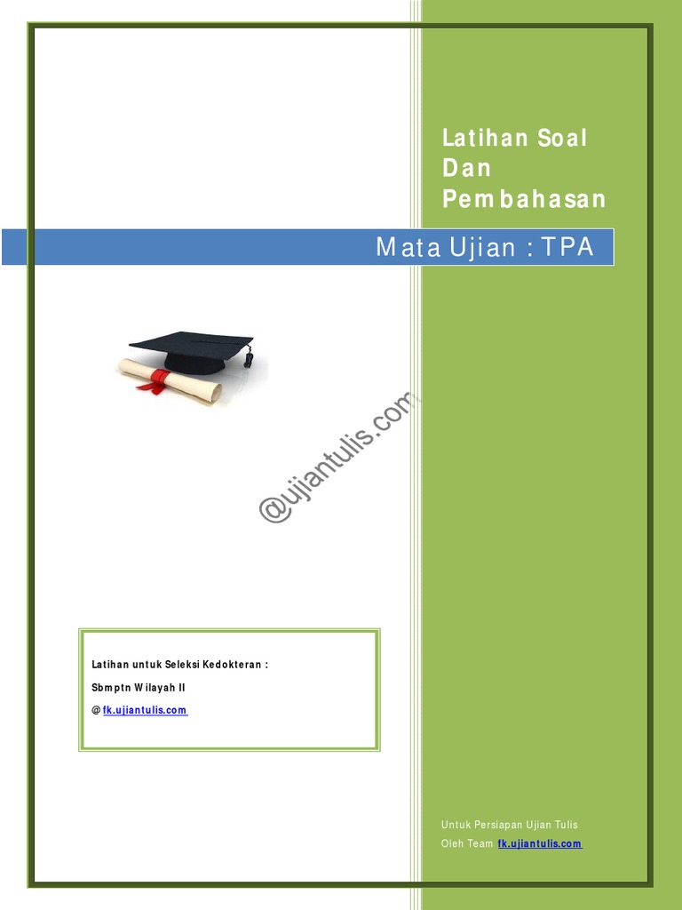 Dan Pembahasan: Mata Ujian: TPA | PDF