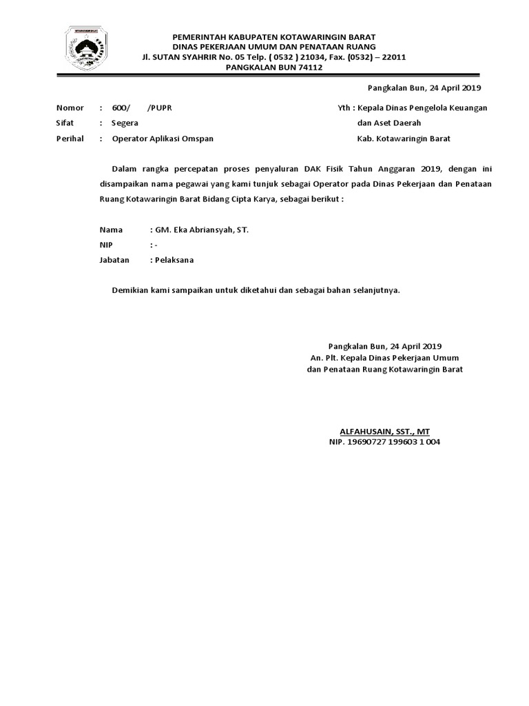 Nota Pertimbangan | PDF