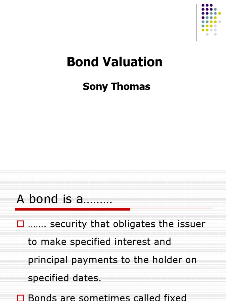 Bond Valuation | PDF | Bond Duration | Bonds (Finance)