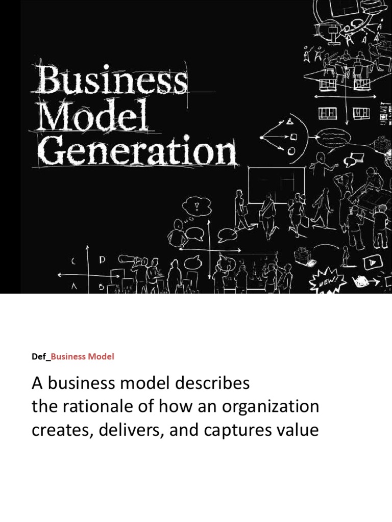The Nine Building Blocks of a Business Model Canvas | PDF | Business ...