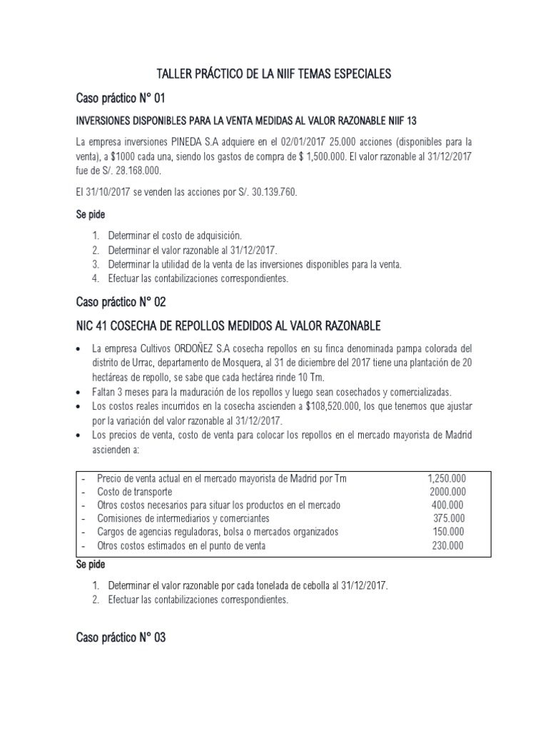 Temas Niif | PDF | normas internacionales de INFORMACION FINANCIERA ...