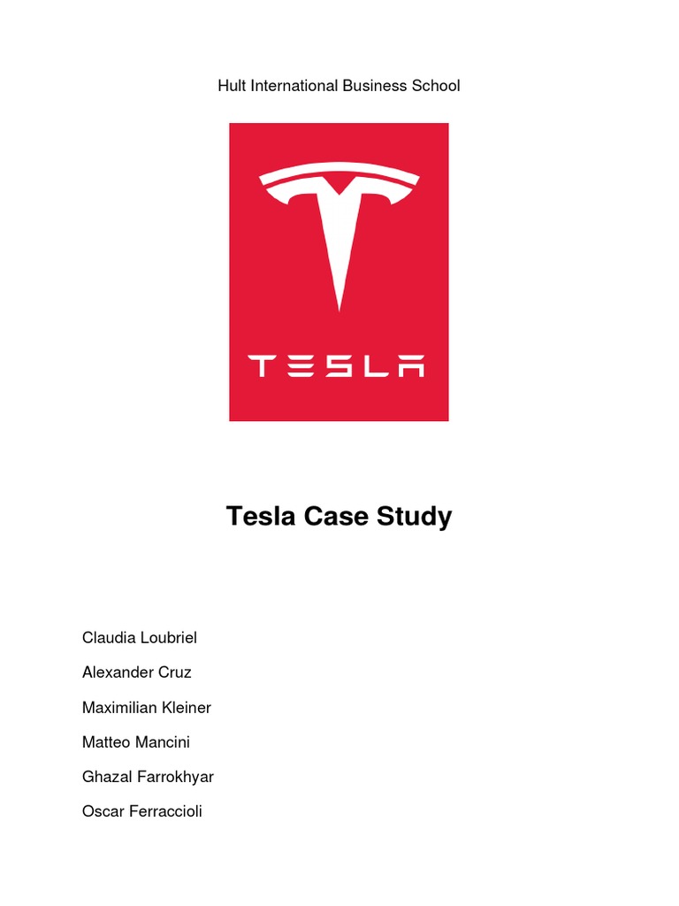 Tesla | PDF | Solar City | Electric Car