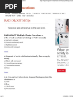 300+ TOP RADIOLOGY Objective Questions and Answers MCQs 2023 | PDF ...