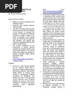 Decree of Don Narciso Claveria Governor of The Philippines | PDF ...