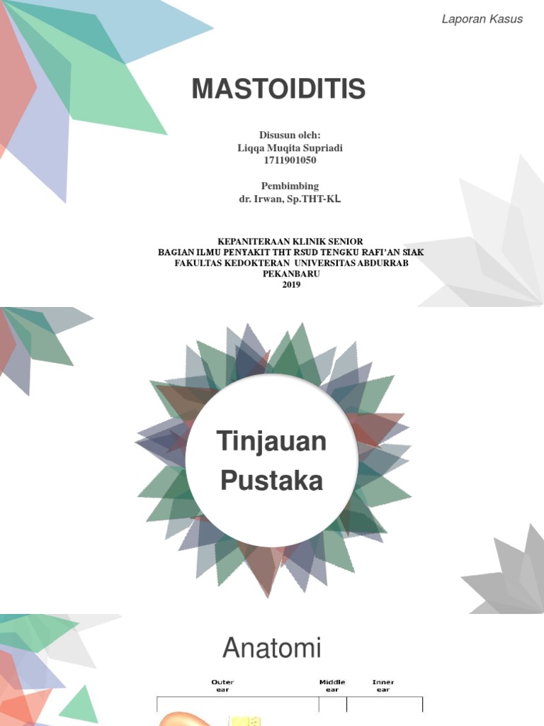 Penanganan Mastoiditis pada Anak | PDF | Sains & Matematika
