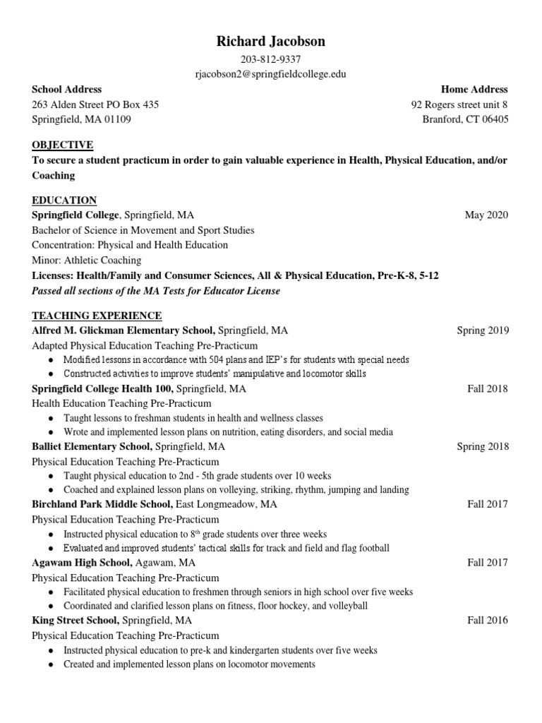Richard Jacobson: Passed All Sections of The MA Tests For Educator ...