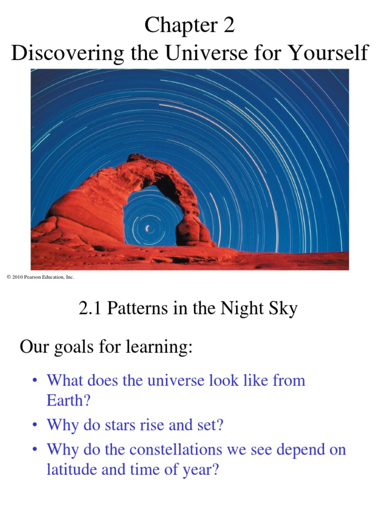 Discovering The Universe For Yourself: © 2010 Pearson Education, Inc ...
