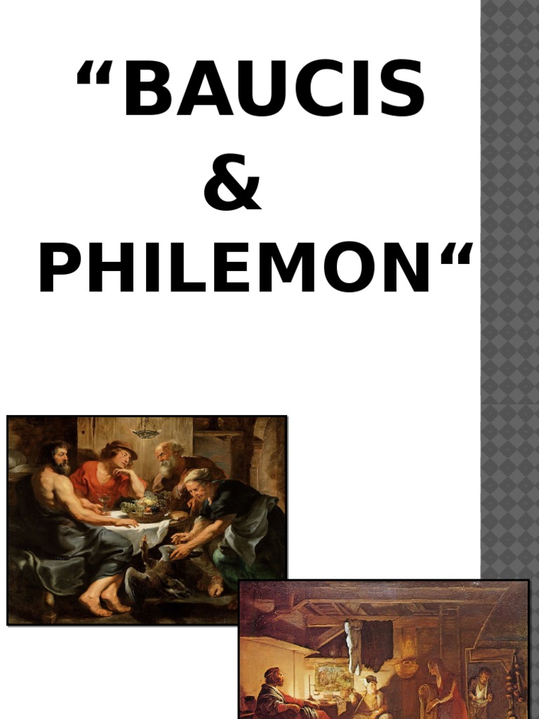 Baucis &: Philemon | PDF | Greek Deities | Greek Mythology
