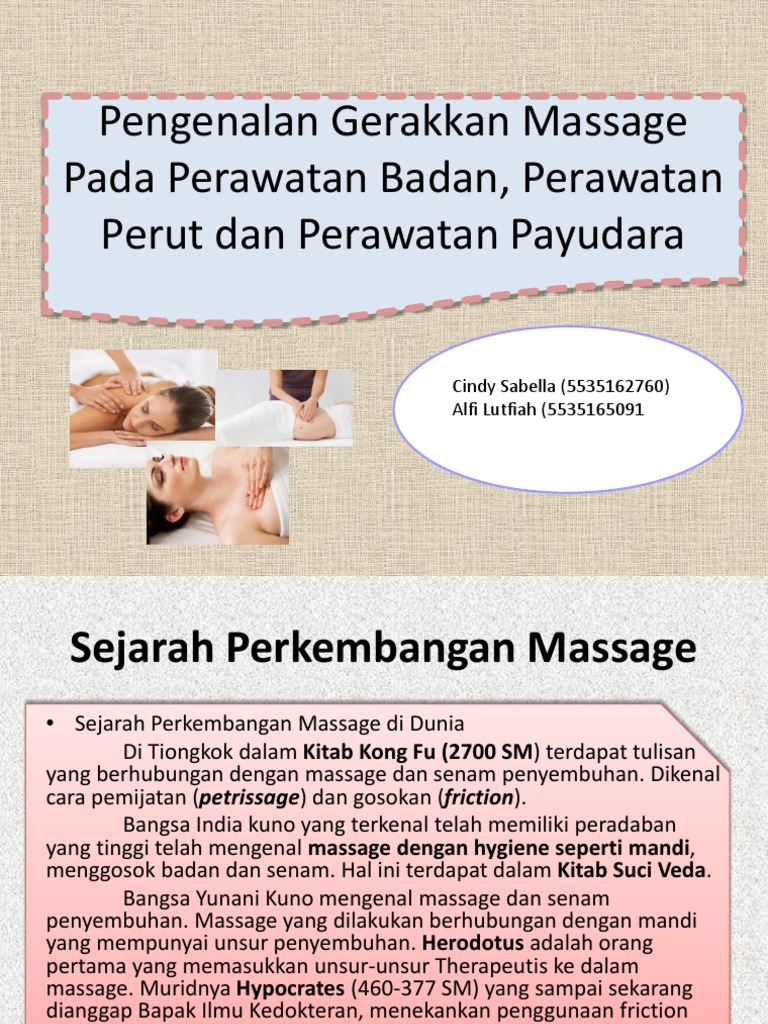 Massage | PDF