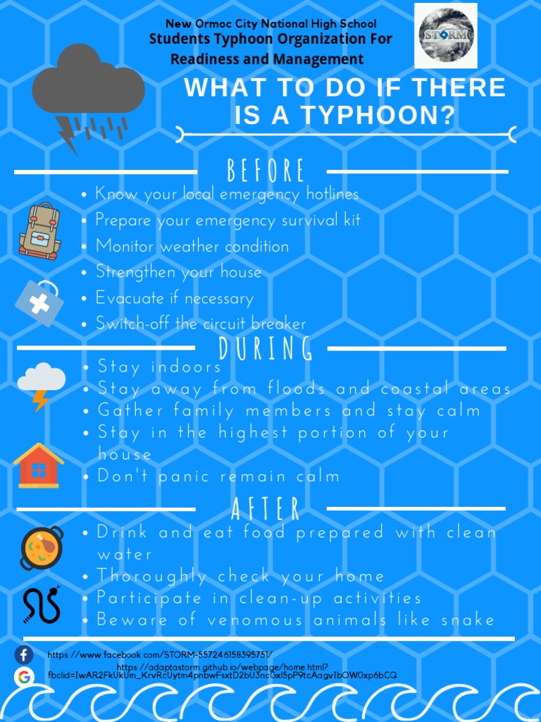 Typhoon Preparedness Guidelines | PDF | Wellness