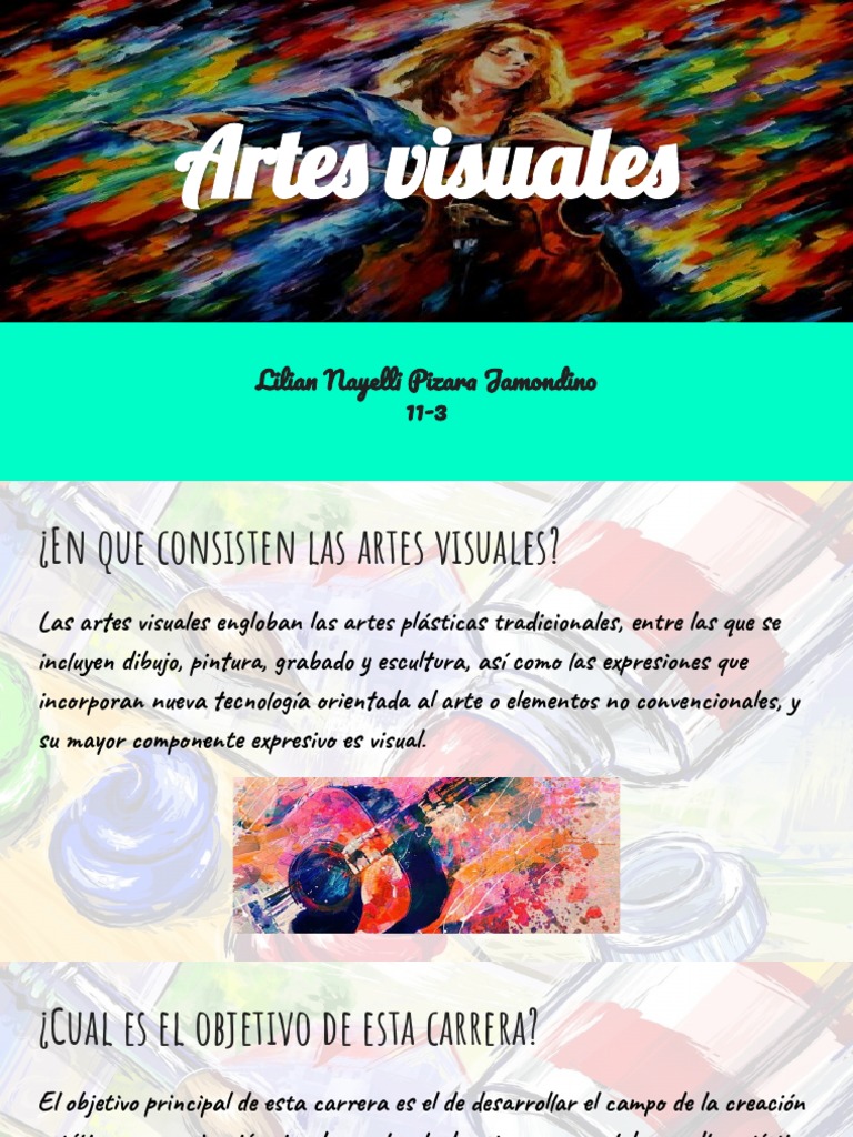 ¿Como Es La Carrera de Artes Visuales | PDF | Estética | Dibujo