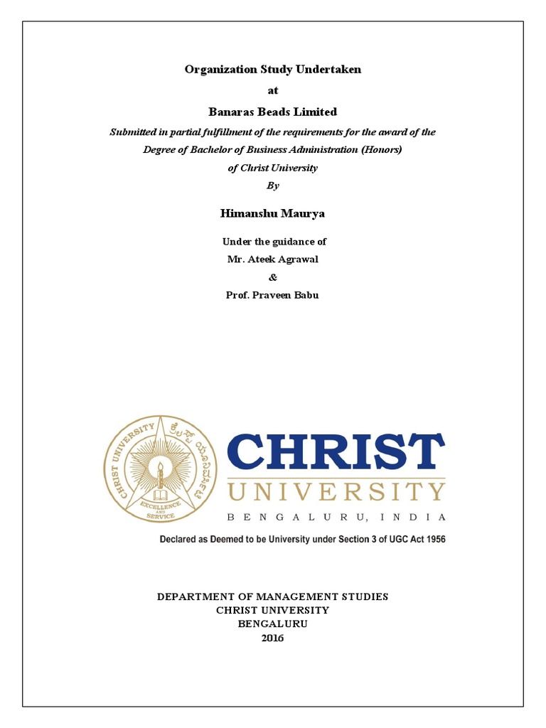 Internship Project - Himanshu | Download Free PDF | Credit Rating | Invoice