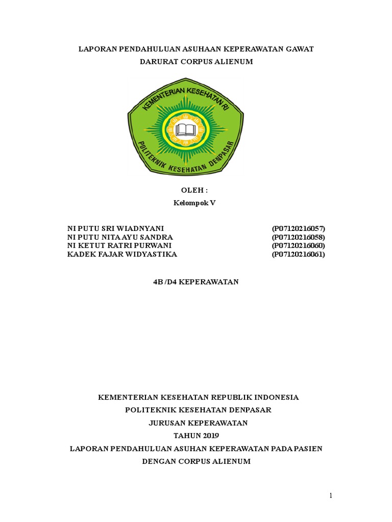 Corpus Alienum | PDF