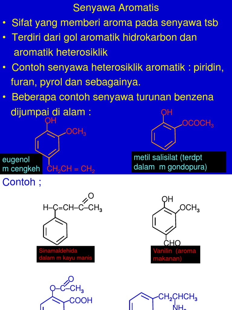 Senyawa Aromatis | PDF