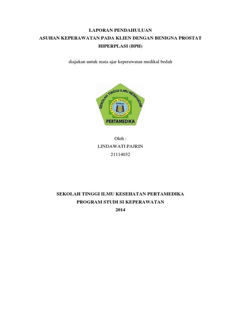 Asuhan Keperawatan Pada Pasien BPH | PDF