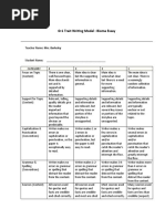 Vermillion Postcard Grading Rubric | PDF | Cognitive Science ...