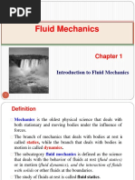 Module 1 - Chapter 1 Fluid Mechanics | PDF | Fluid Dynamics | Fluid Mechanics