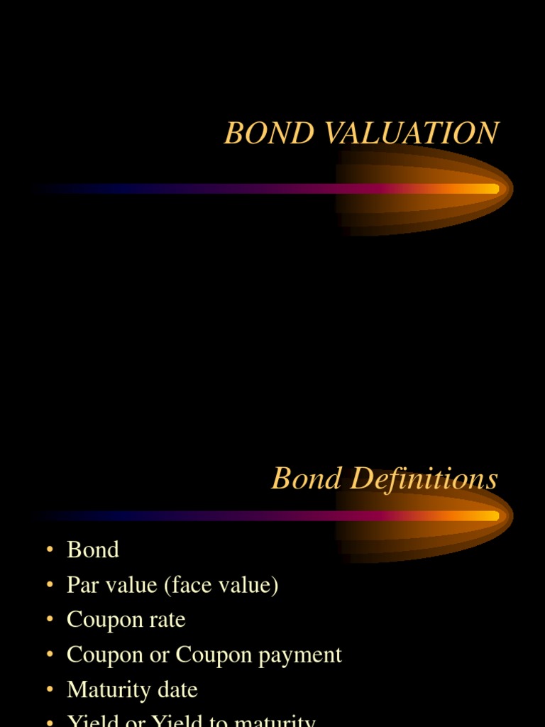 Bond Valuation | PDF | Yield Curve | Bond Duration