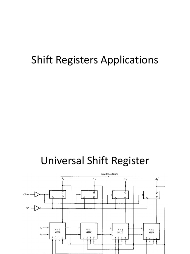 Shift Register | PDF