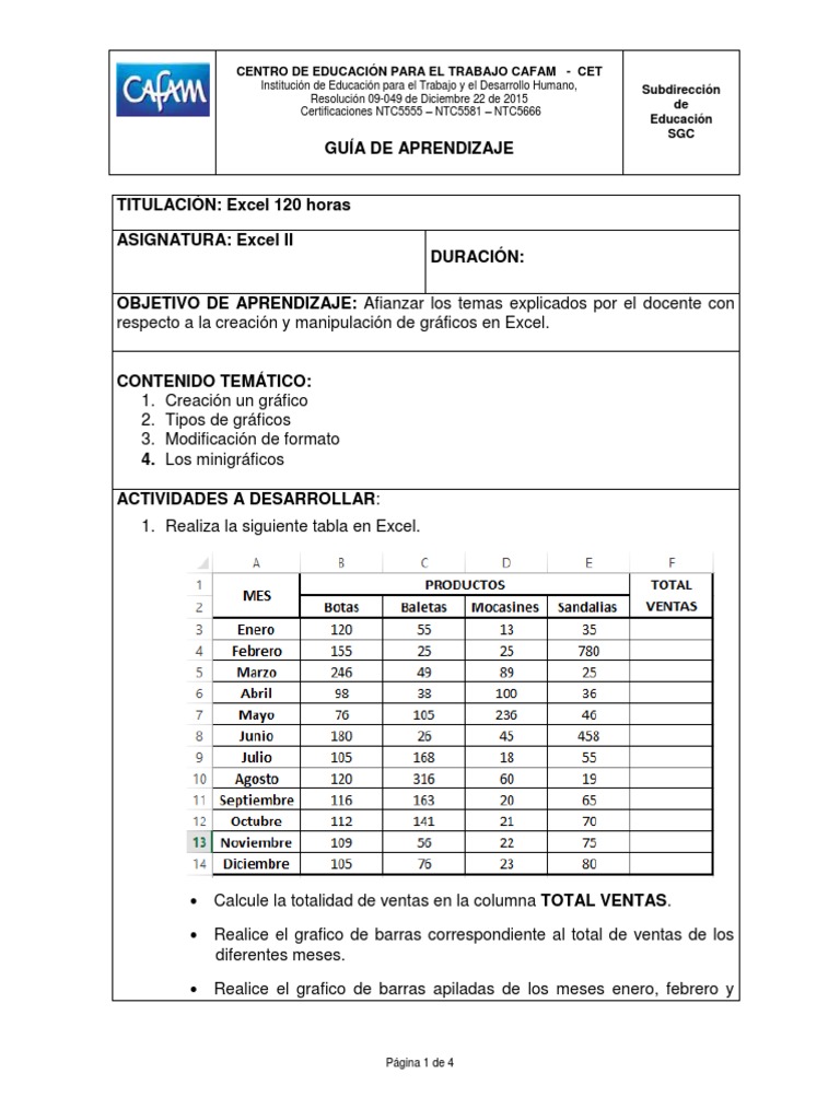 Guía de Aprendizaje: Centro de Educación para El Trabajo Cafam - Cet ...