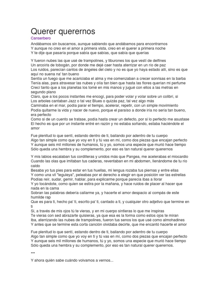 Querer Querernos | PDF