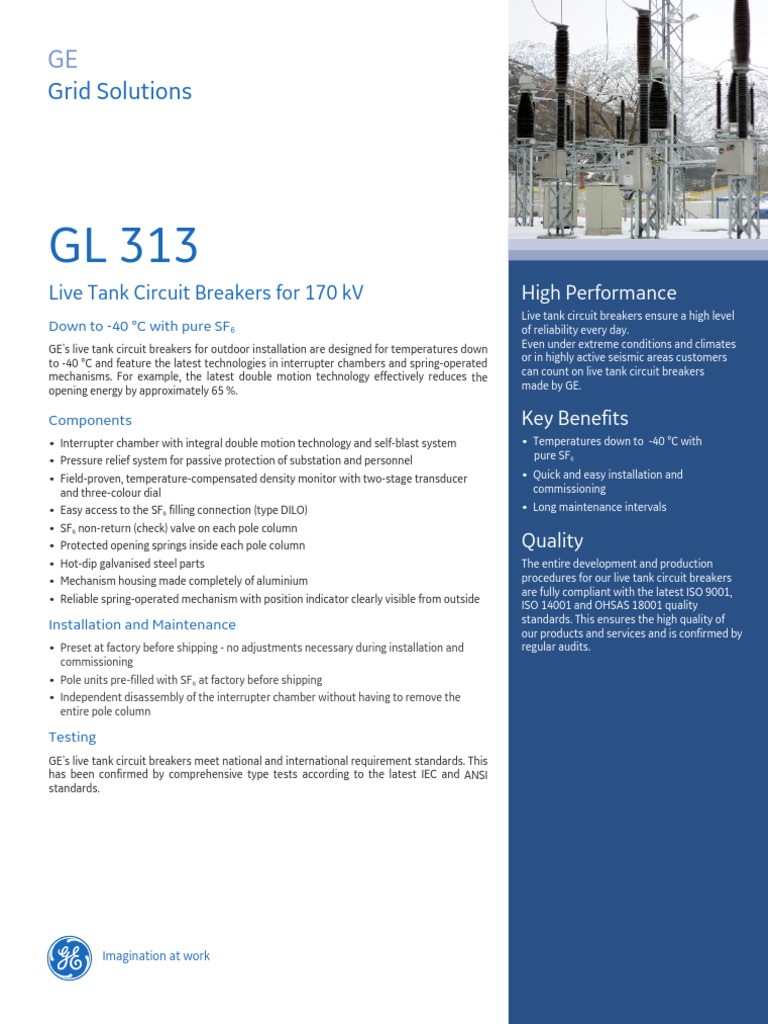 GL 313 | PDF | Electric Power | Electricity