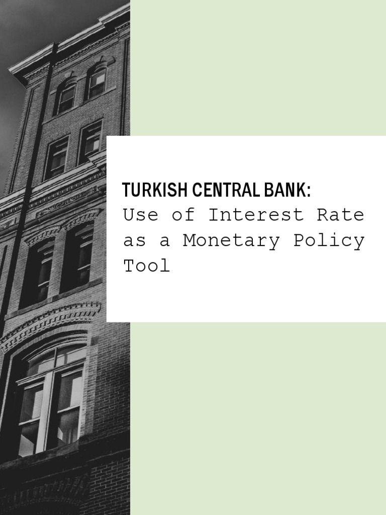 Turkish Central Bank | PDF | Interest Rates | Interest