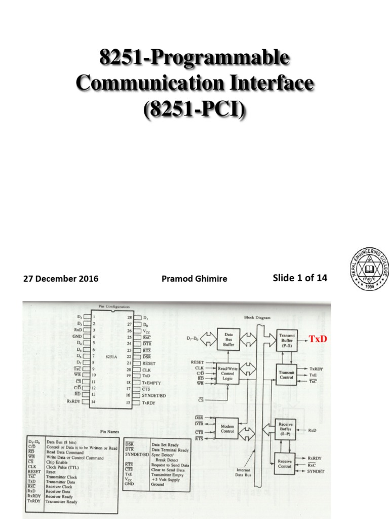 8251 Pci | PDF | Central Processing Unit | Information And ...