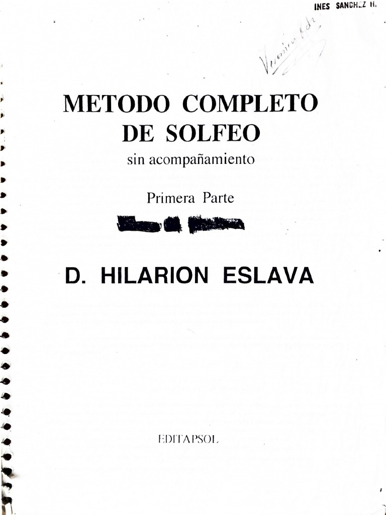 Método Completo de Solfeo | PDF