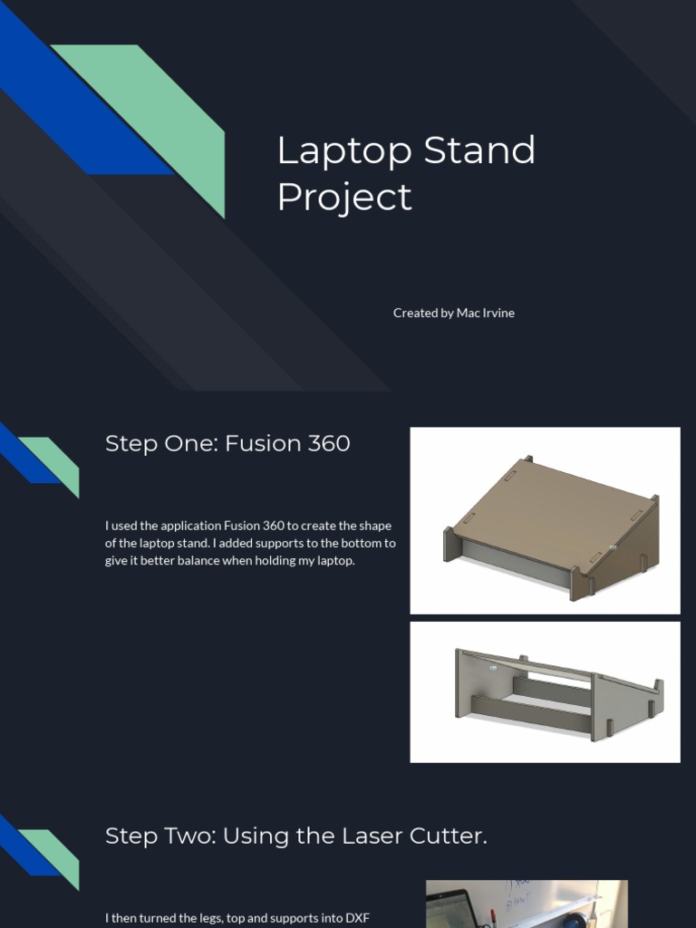 Laptop Stand Project | PDF