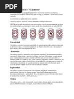 Clasificación Cretib | PDF | Toxicidad | Residuos