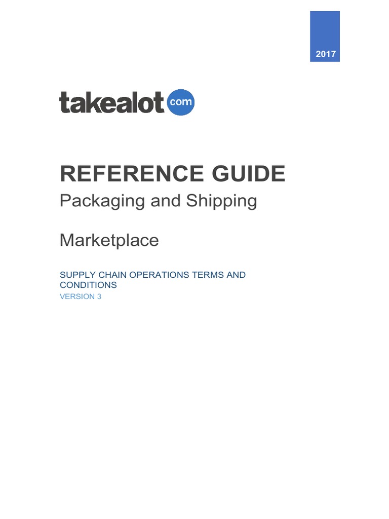 Reference Guide: Packaging and Shipping Marketplace | Download Free PDF ...