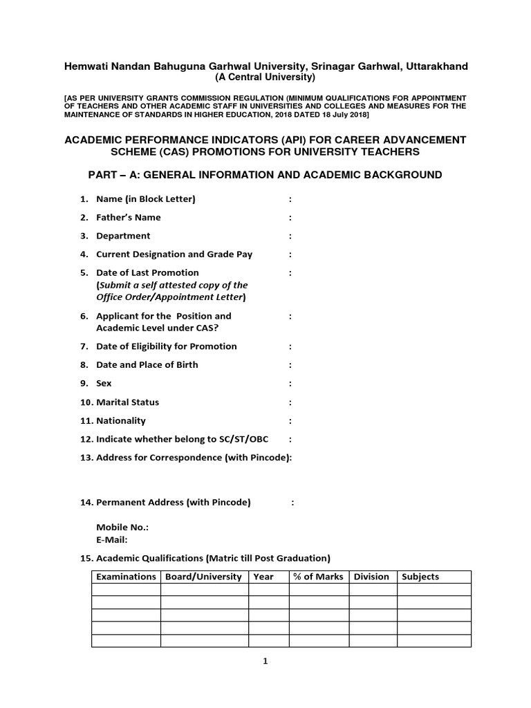API Calculation As Per Ugc Regulation 2018 | PDF | Thesis | Doctor Of ... API Calculation As Per Ugc Regulation 2018 | PDF | Thesis | Doctor Of ...