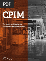 APICS CSCP - 2024 - Module 1 | PDF | Forecasting | Supply Chain