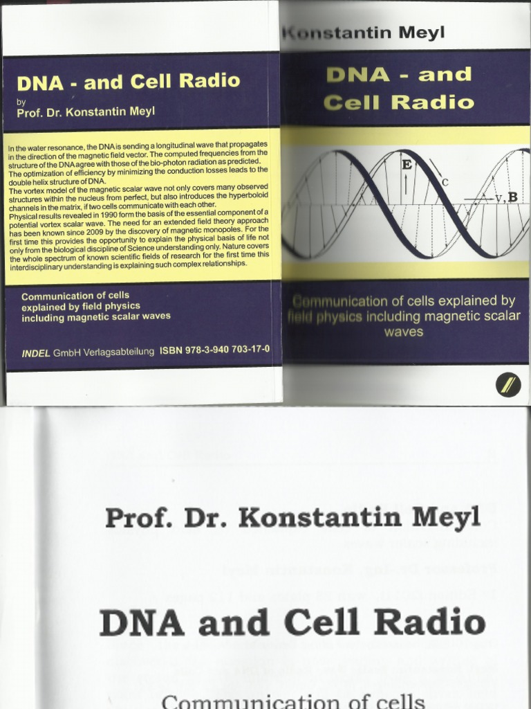 Prof. Dr. Konstantin Meyl - DNA and Cell Radio - 1 | PDF