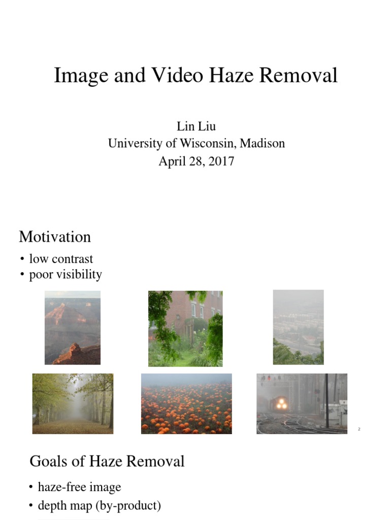 Haze Removal | PDF | Cybernetics | Algorithms