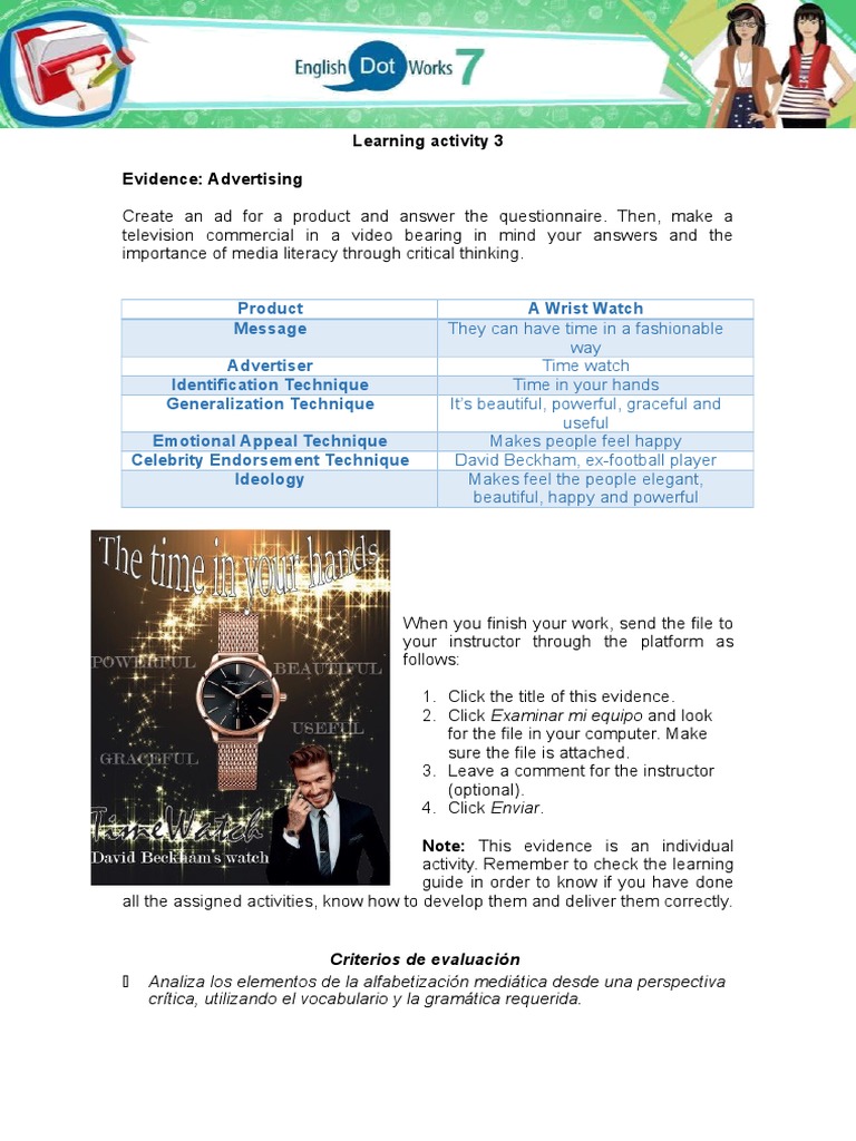 Evidence Advertising | PDF